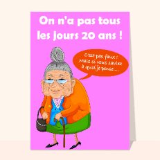 Carte Anniversaire Humour dès 0,99€ - Envoi Rapide avec Merci Facteur ...
