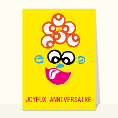 Carte Rebus Joyeux Anniversaire : Envoyer une vraie Carte Anniversaire ...