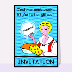 Modèle de texte Invitation anniversaire humour Gratuits : Message ...