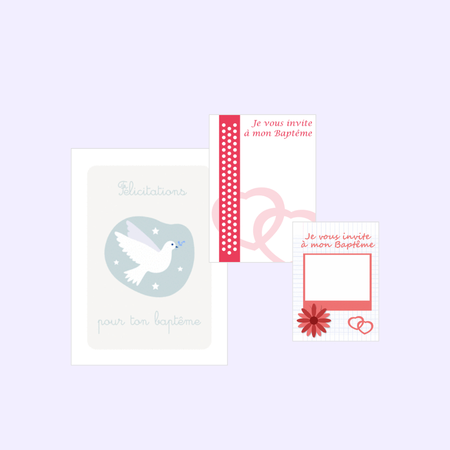 49 modèles de texte de baptême Gratuits