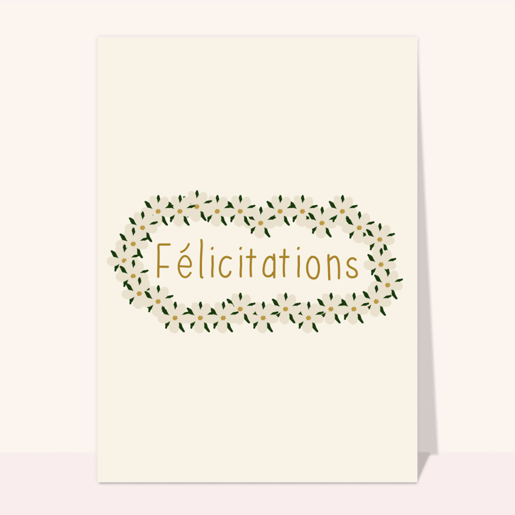 Félicitations fleuries pour toutes les occasions - envoi rapide