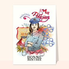 Carte En Classe Bonne Rentrée : Envoyer une vraie Carte De Septembre Et De La Rentrée dès 0,99 ...