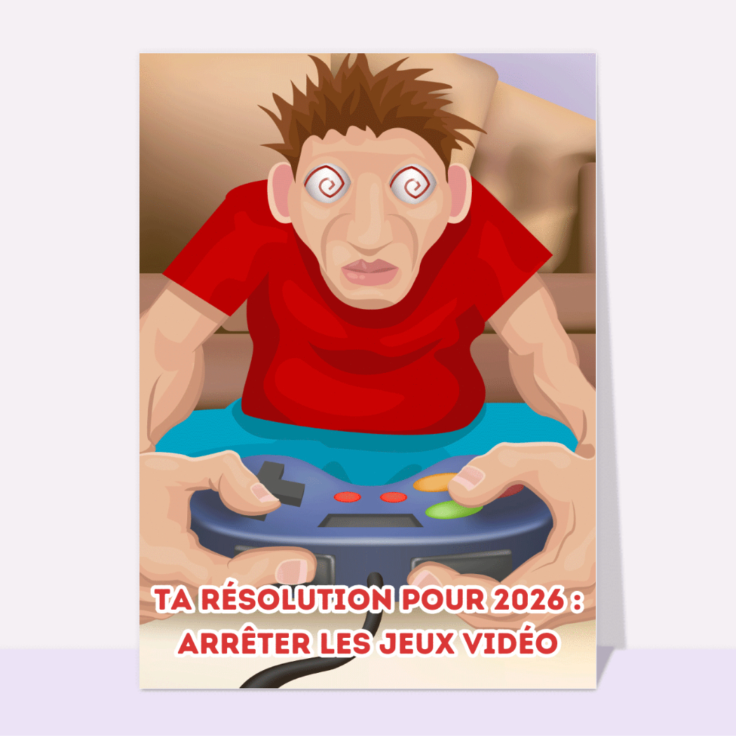Arrêter de jouer : un défi pour 2025 - envoi rapide