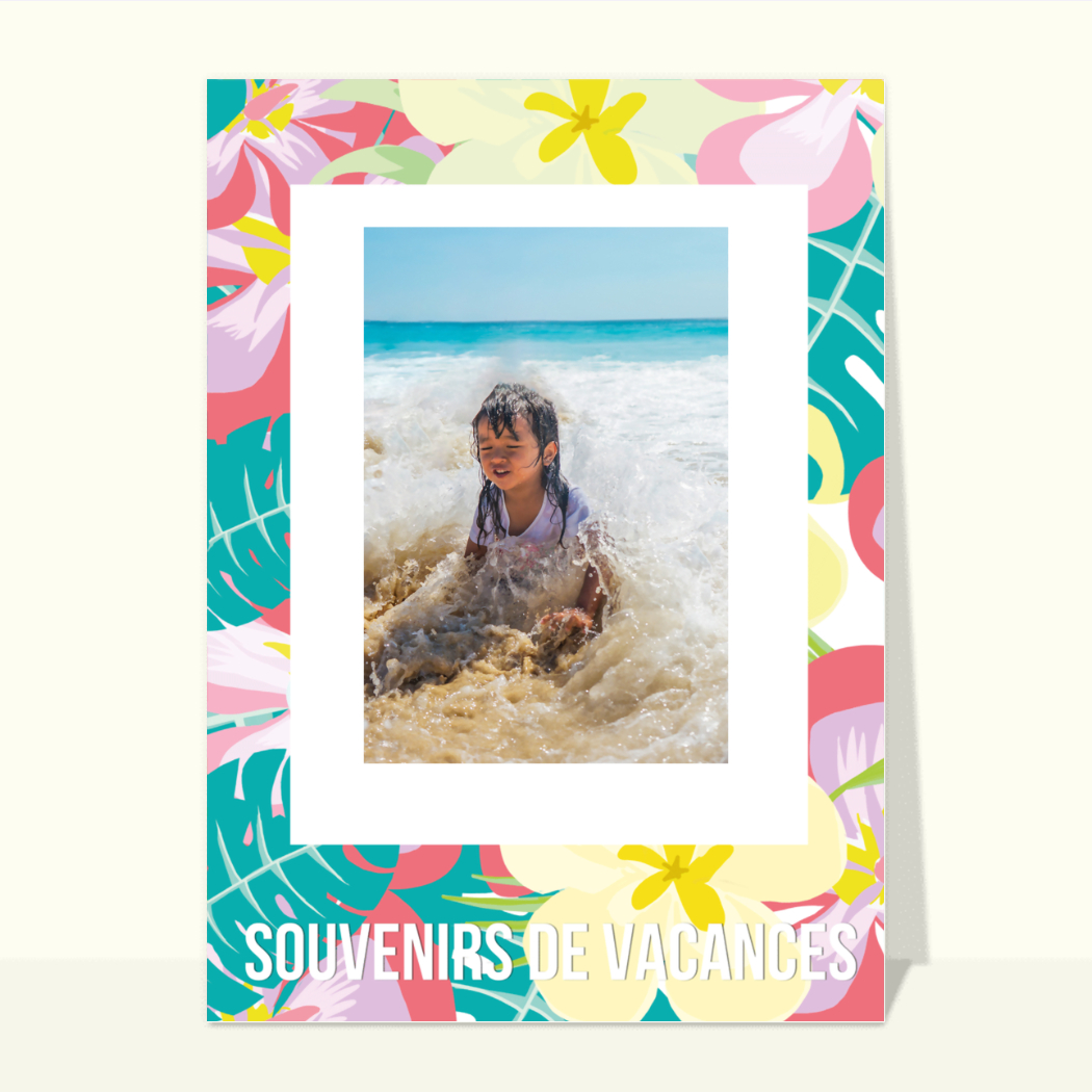 Éclat tropical pour vos souvenirs ensoleillés - envoi rapide