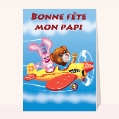 Carte Vive Mon Papi : Envoyer une vraie Carte De Fête Des Grands-pères ...